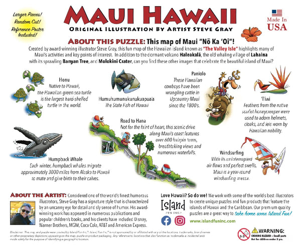 Maui Hawaii Puzzle – mauitoyworks